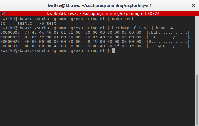 Such Programming Exploring ELF